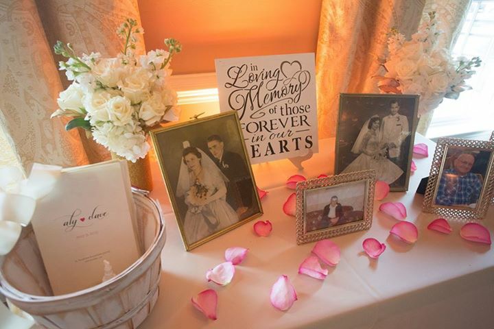 Remembering a loved one at Weddings | Thomas Prior Hall
